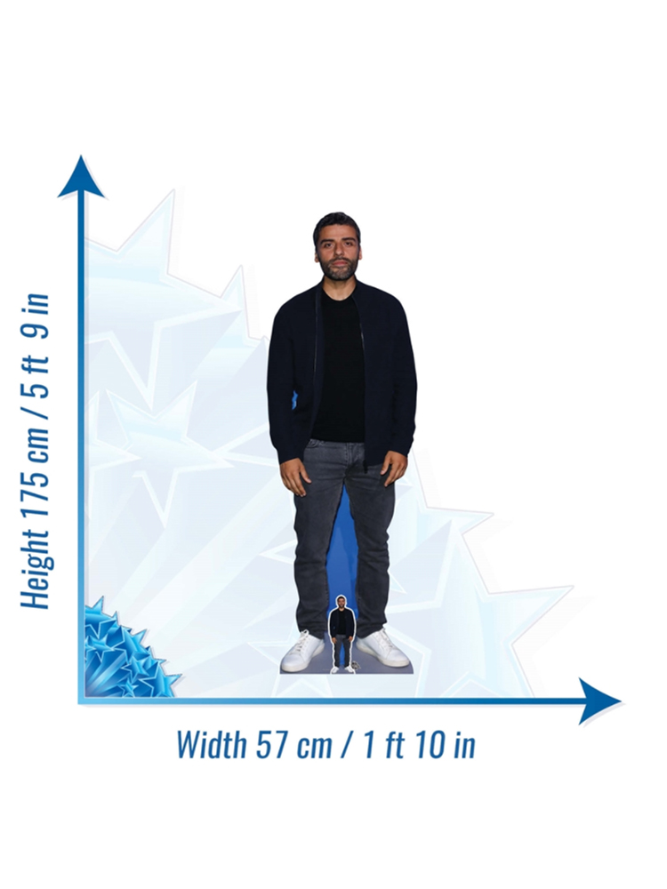 Oscar Issac Actor Lifesize Cardboard Cutout With Free Mini Standee